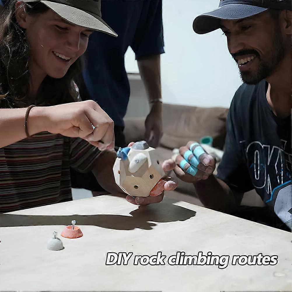 Handcrafted Boulders Block - Finger Strength Focus Ball for Rock Climbing, Grips Trainer for ...