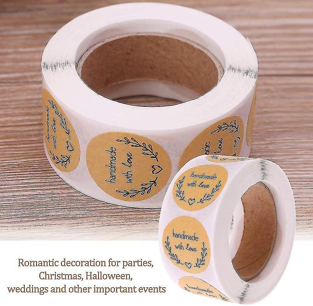 500 Pieces With Stickers Label Ing Stickers Labels Round - Stickers ...