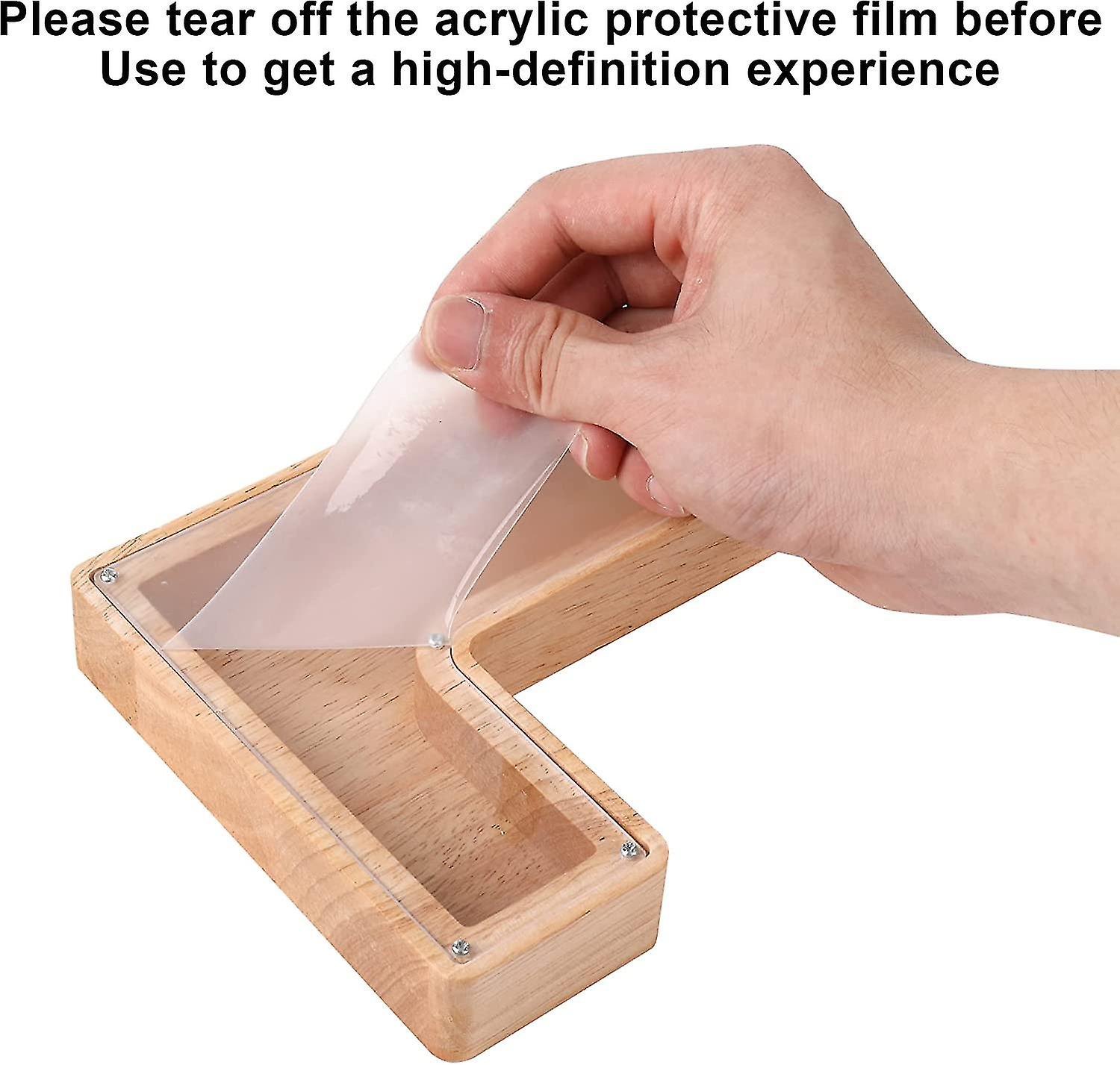 Personalized Wooden Letter Piggy Bank Alphabet Letter Decorative Sign ...