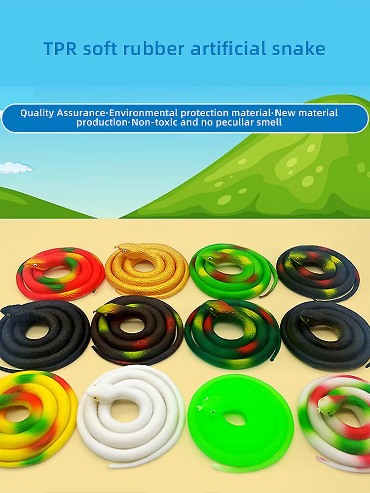 2023 Best Sale Realistic Fake Rubber Snake Toys, Simulation Snake Model ...