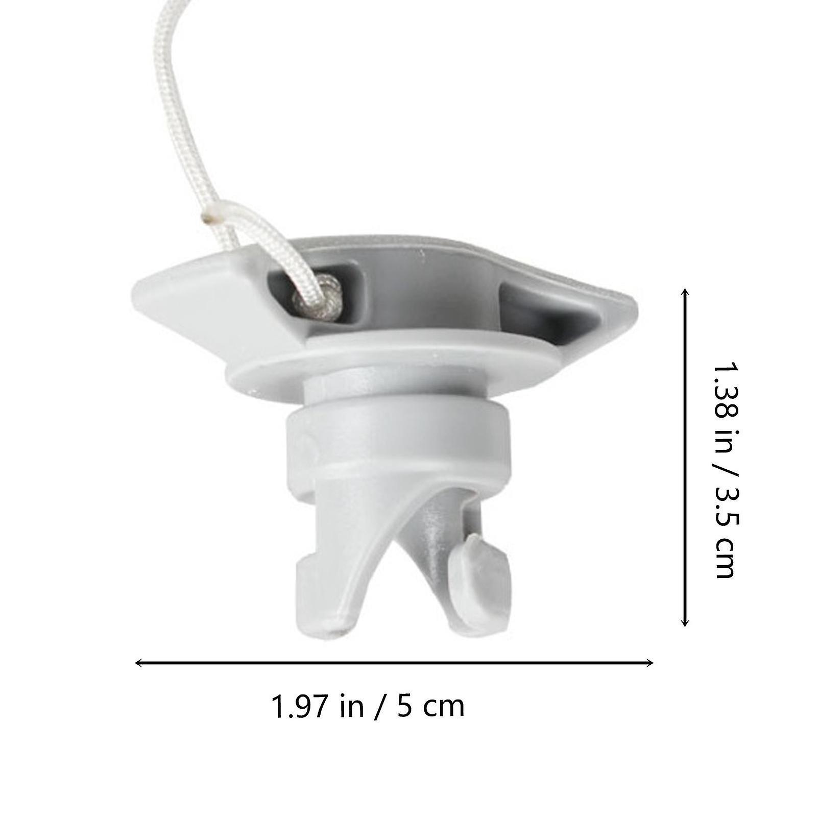 2Pcs 8 Holes Inflatable Boat Air Valve Cover Inflatable Air Valve Cap ...