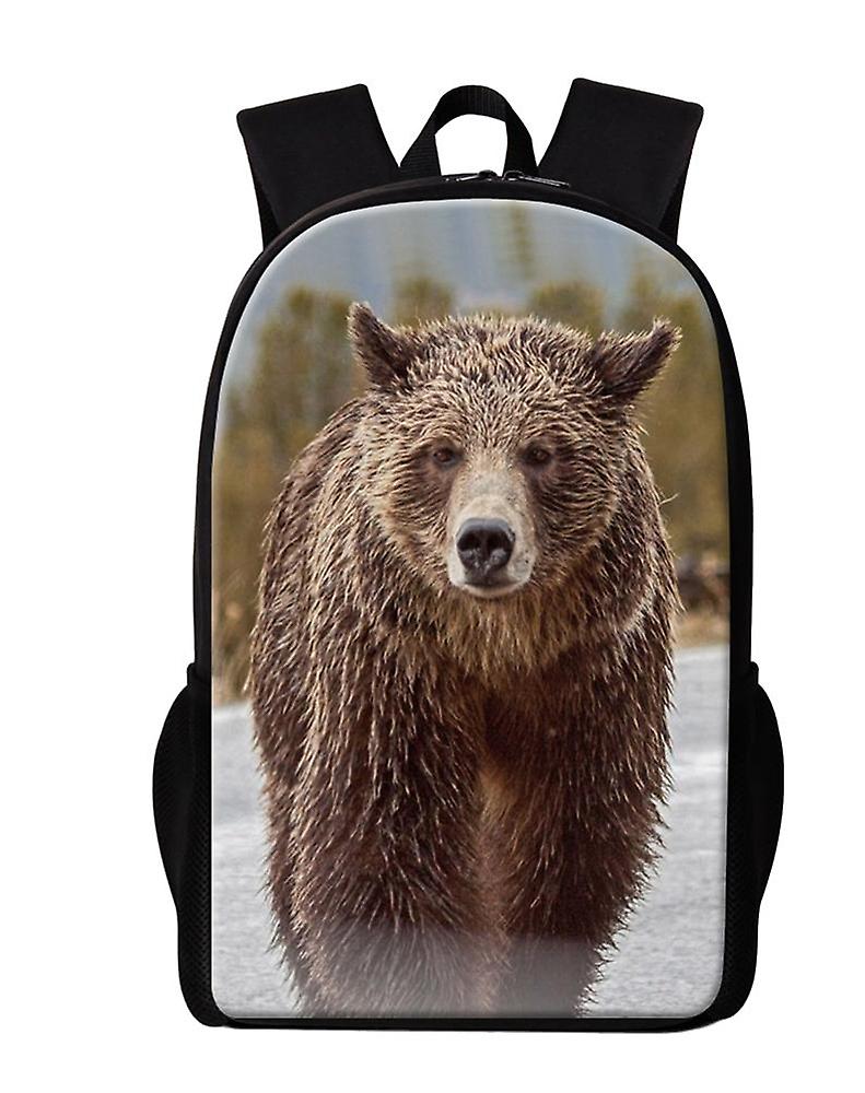 Bear Backpacks For Children Cute Animal Pattern School Bags Stylish ...