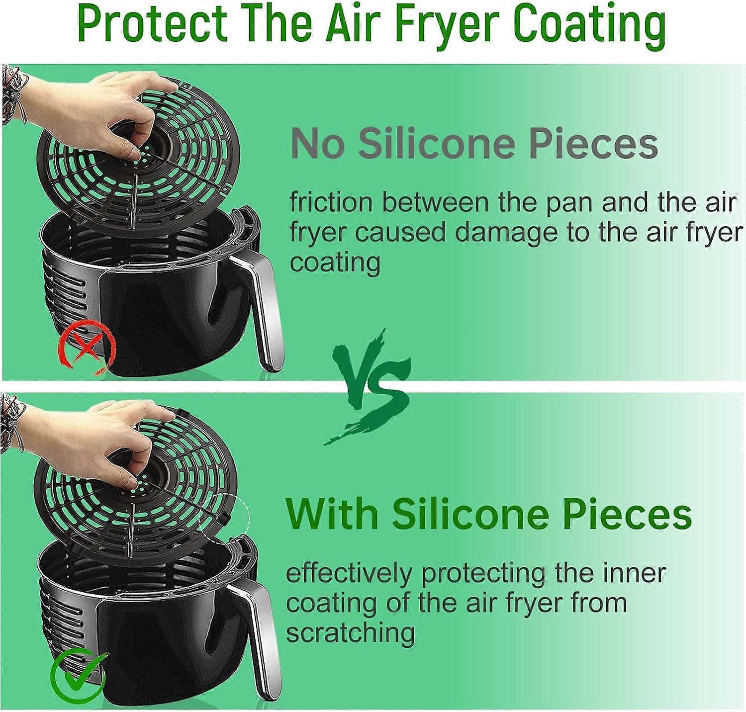 10pcs Rubber Bumpers for Air Fryer, Airfryer Tray Rubber Feet, Air ...