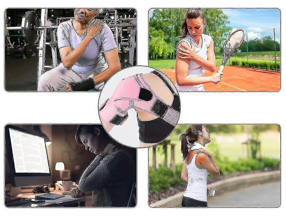 Shoulder Support, Adjustable Shoulder Bandage, For Tendonitis, Shoulder ...