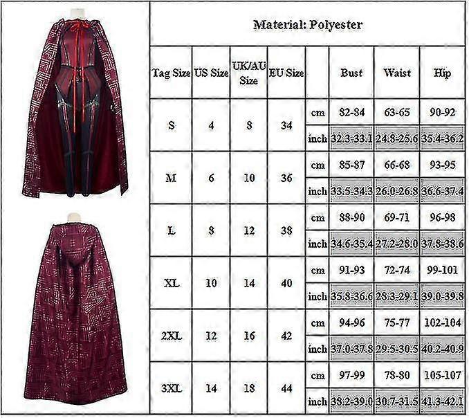 Wanda Maximoff Deluxe Costume Women's Scarlet Witch Wanda Vision ...