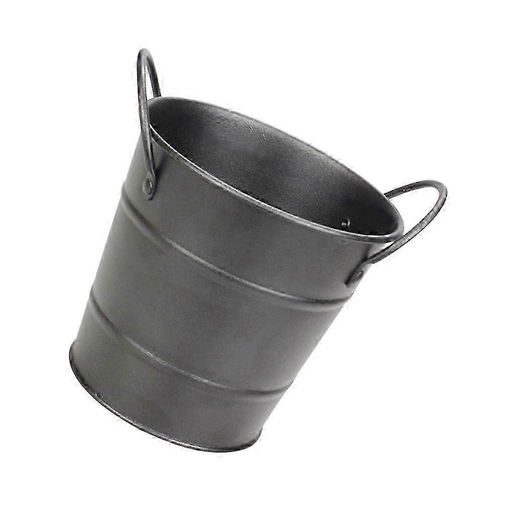 Mini Bucket Creative Metal French Fries Buckets Two Handles Portable ...