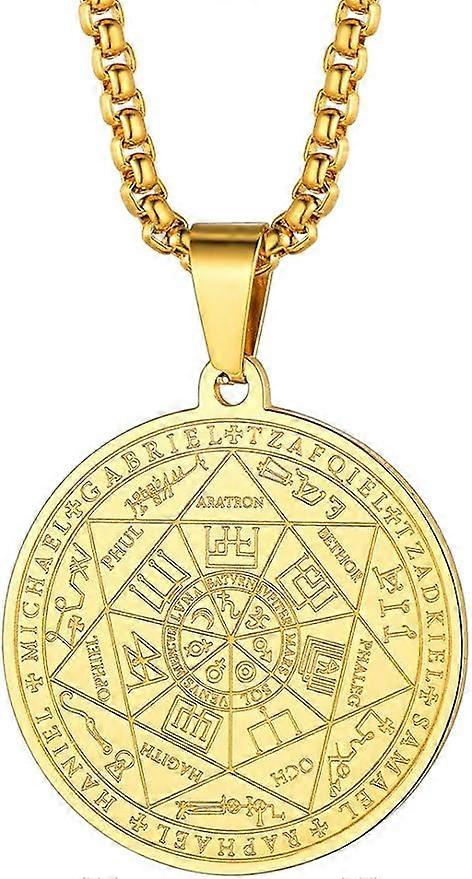 Archangels Sigil Talisman Necklace Stainelss Steel the Sigil of MICHAEL ...