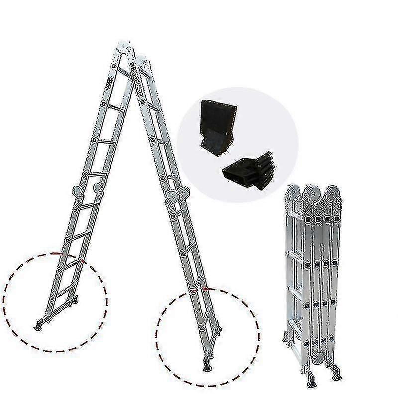 4pcs Ladder Extension Ladder Feet Non-slip Rubber Pads Universal Rubber ...