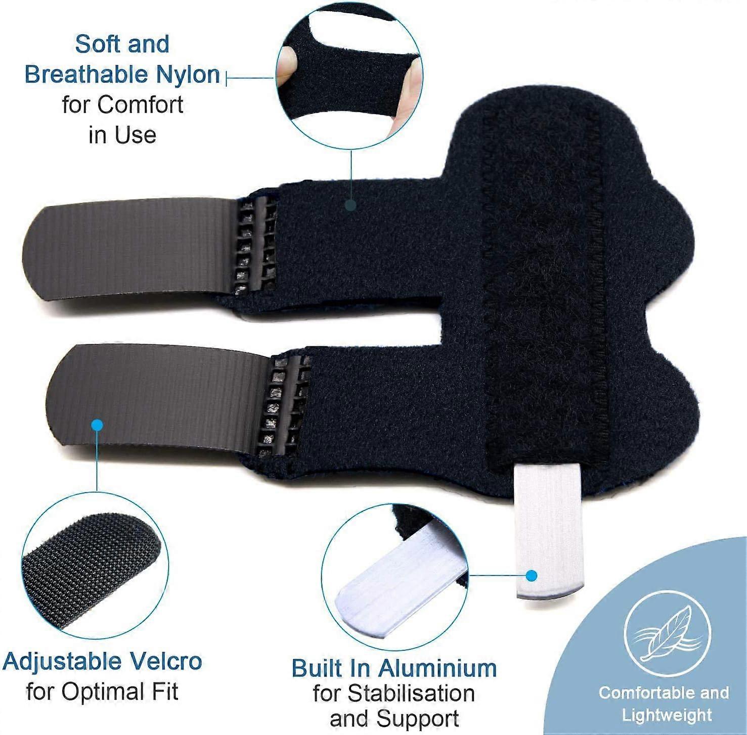 Trigger Finger Splint, Knuckle Immobilizer, Integrated Aluminum Support ...