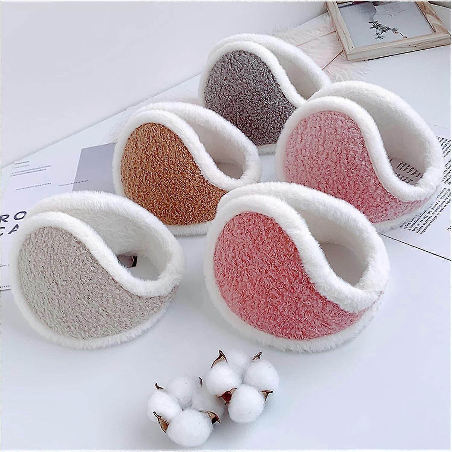 Women's Earmuffs 2 pieces (Color : Grey, Size: One Size)of Winter ...