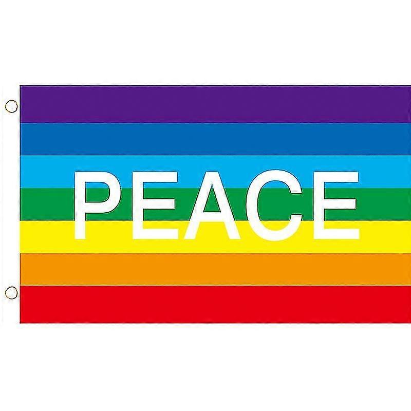 Peace Flag, Peace Dove World Peace Sign For Patio Lawn Home Outdoor ...