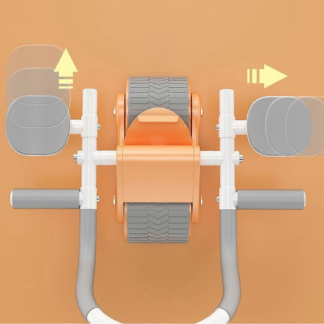 Automatic Rebound Belly Wheel Abdominal Wheels With Pad Push-up Flat ...