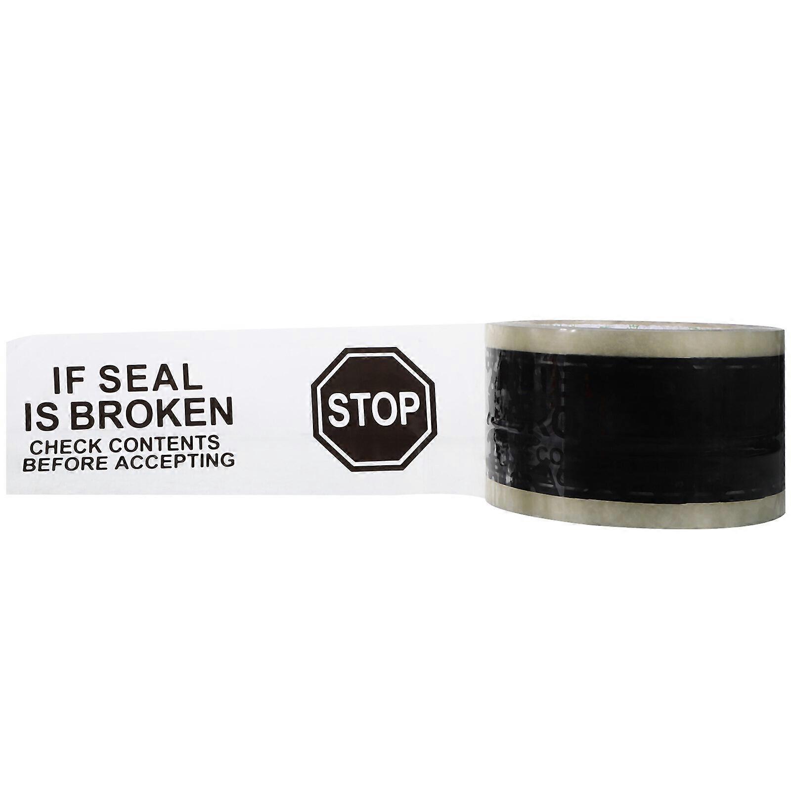 1 Roll IF Seal is Broken Check Contents Before Accepting Stop Sign ...
