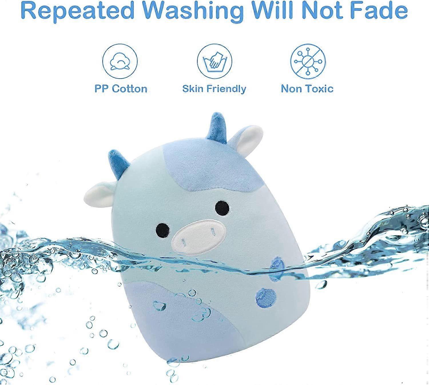 Blueberry Cow Plushie - 3D Cute Blueberry Stuffed Animals Pillow ...