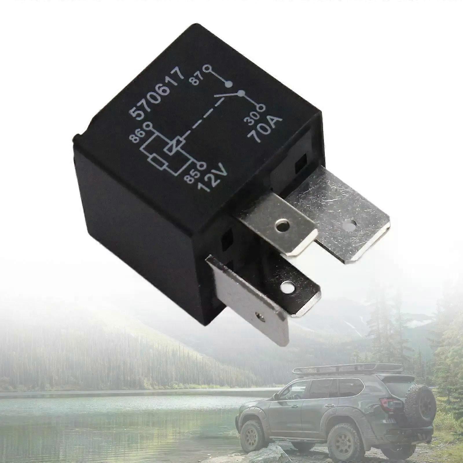 Air Suspension Pump Compressor Relay Ywb500220 12V 70A Black | Fruugo UK