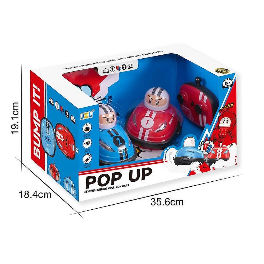 Super Battle Bumper Car 2.4G RC Toy Pop-up Doll Crash Bounce Ejection ...