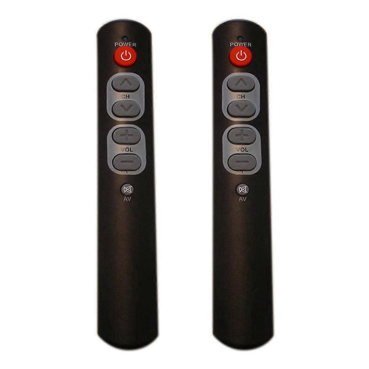 2PCS Universal 6-Button Smart Remote Control IR Copy Learning Function ...