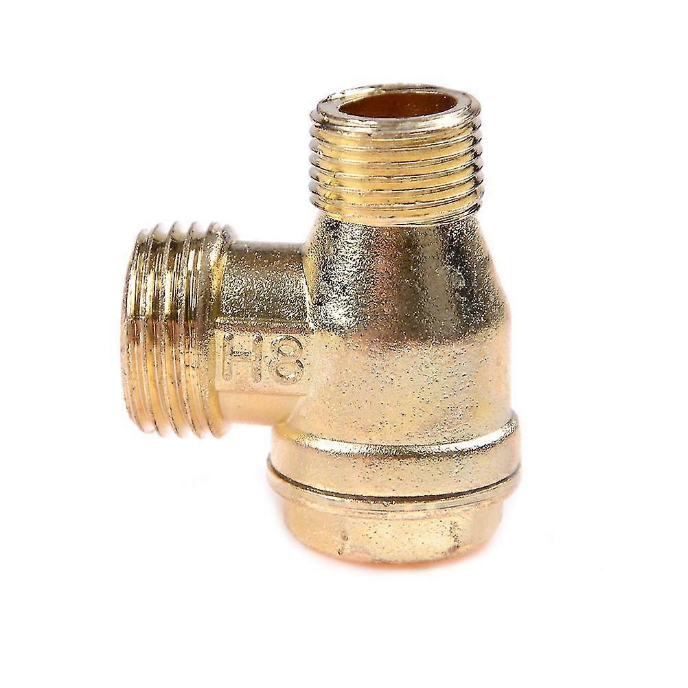 Brass Threaded Check Valve Connector Tool for 3-Port Air Compressor ...
