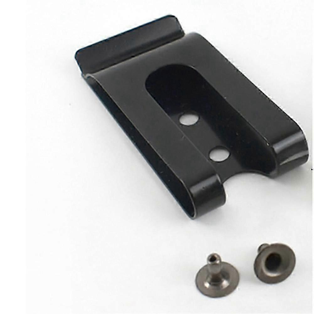 10pcs 56x25mm Double Holes Metal Spring Belt Sheath Clip Clasp | Fruugo UK