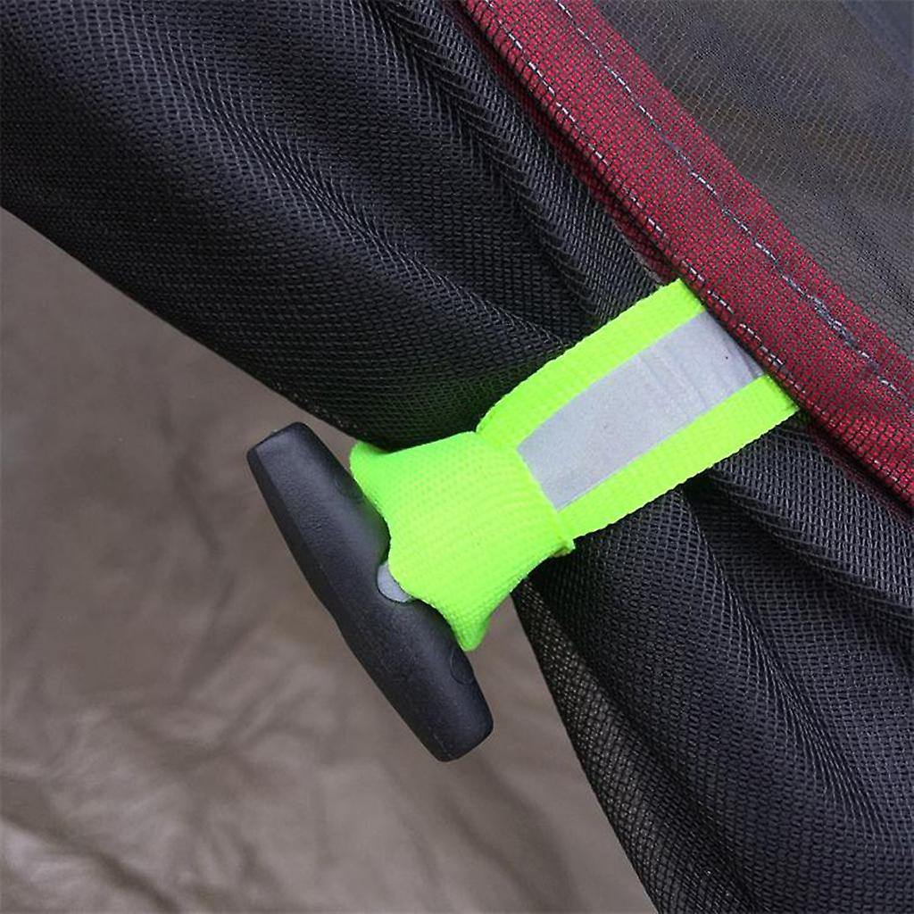 3xCamping Awning Tent Fly Roll Up Buckle Tent Inner Tent Duffle Toggle ...