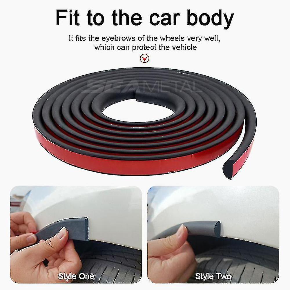 Universal Fender For Car Wheel Arches Wing Expander Arch Eyebrow Car ...