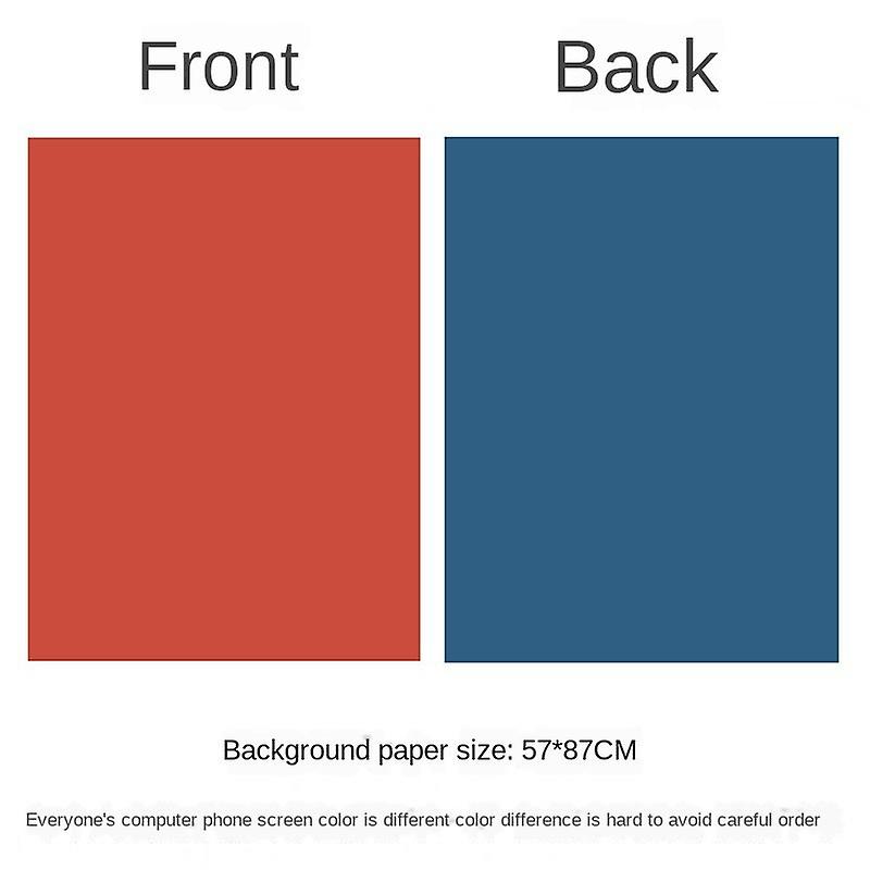 57x87cm Double-Sided Backdrop Photography Background Paper Morandi Pure ...