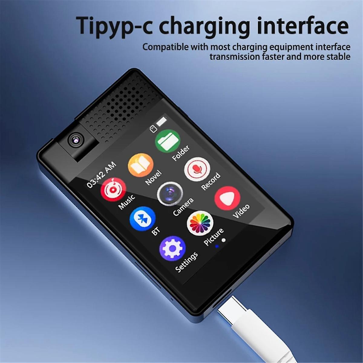 Bluetooth 5.3 MP3 Student Music Player Built-in Speaker Mp5 2.8-Inch ...