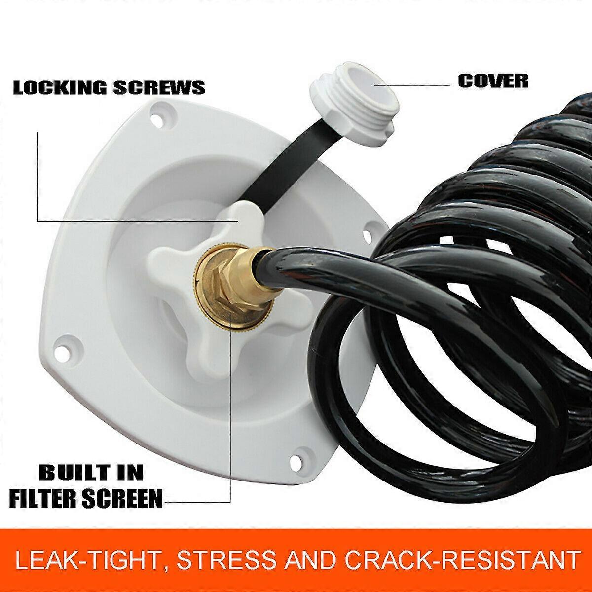 AU Caravan RV Boat Water Inlet Tank Hatch Reduce Pressure Regulator ...