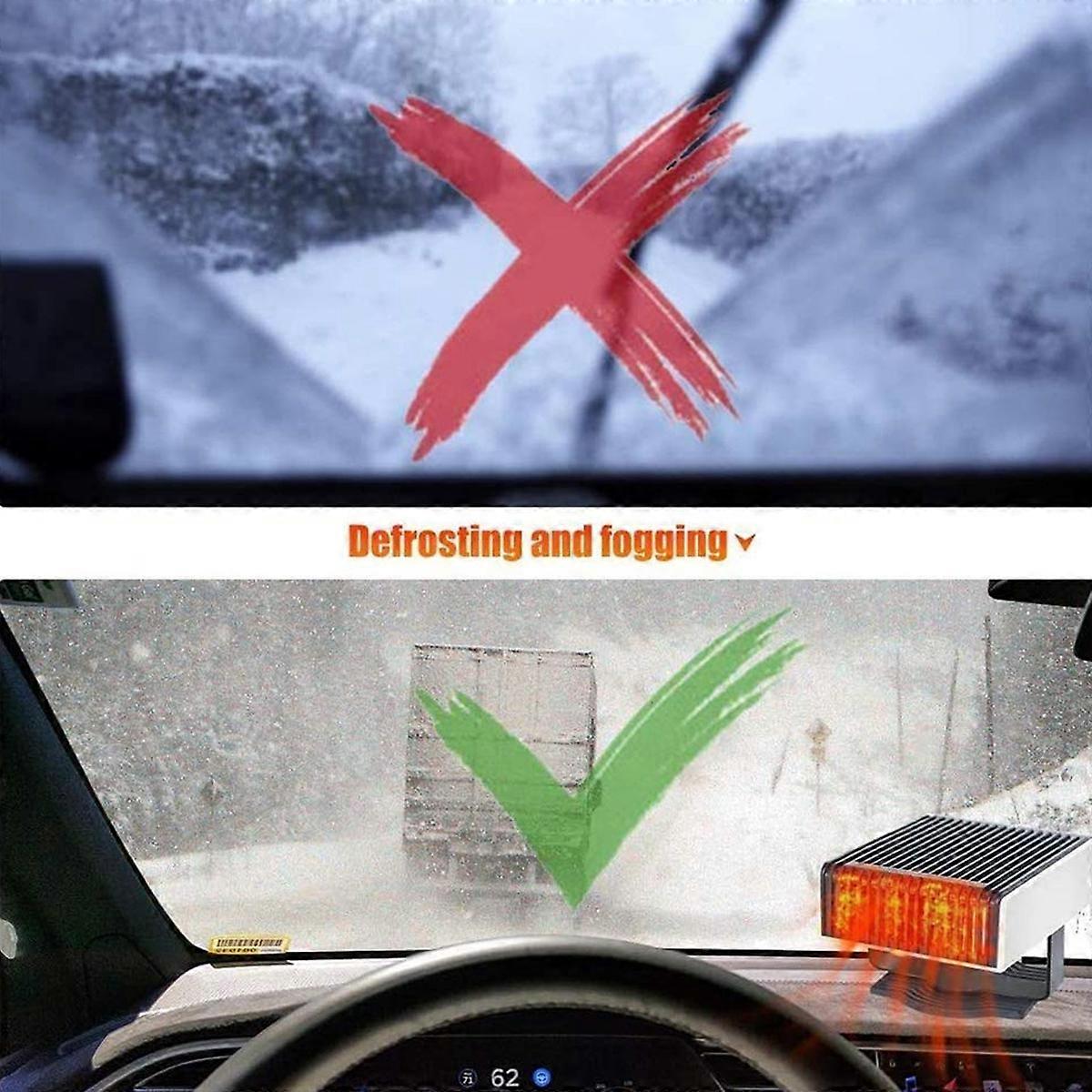 Portable Car Heater,12V Windshield Defogger Defroster,Car Heater and ...