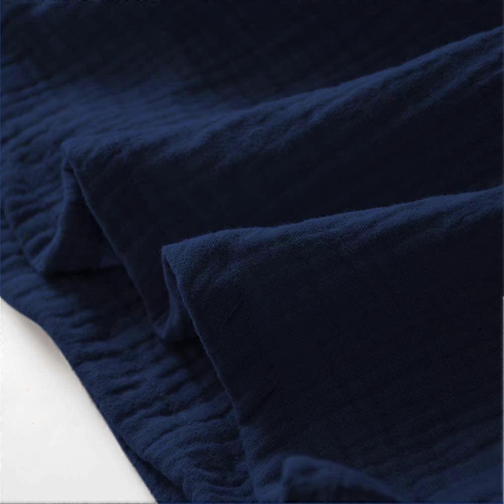 Men's Kimono Robes Cotton Dressing Gown Khan Steamed Clothing Bathrobes Long Sleeve Sleepwear ...