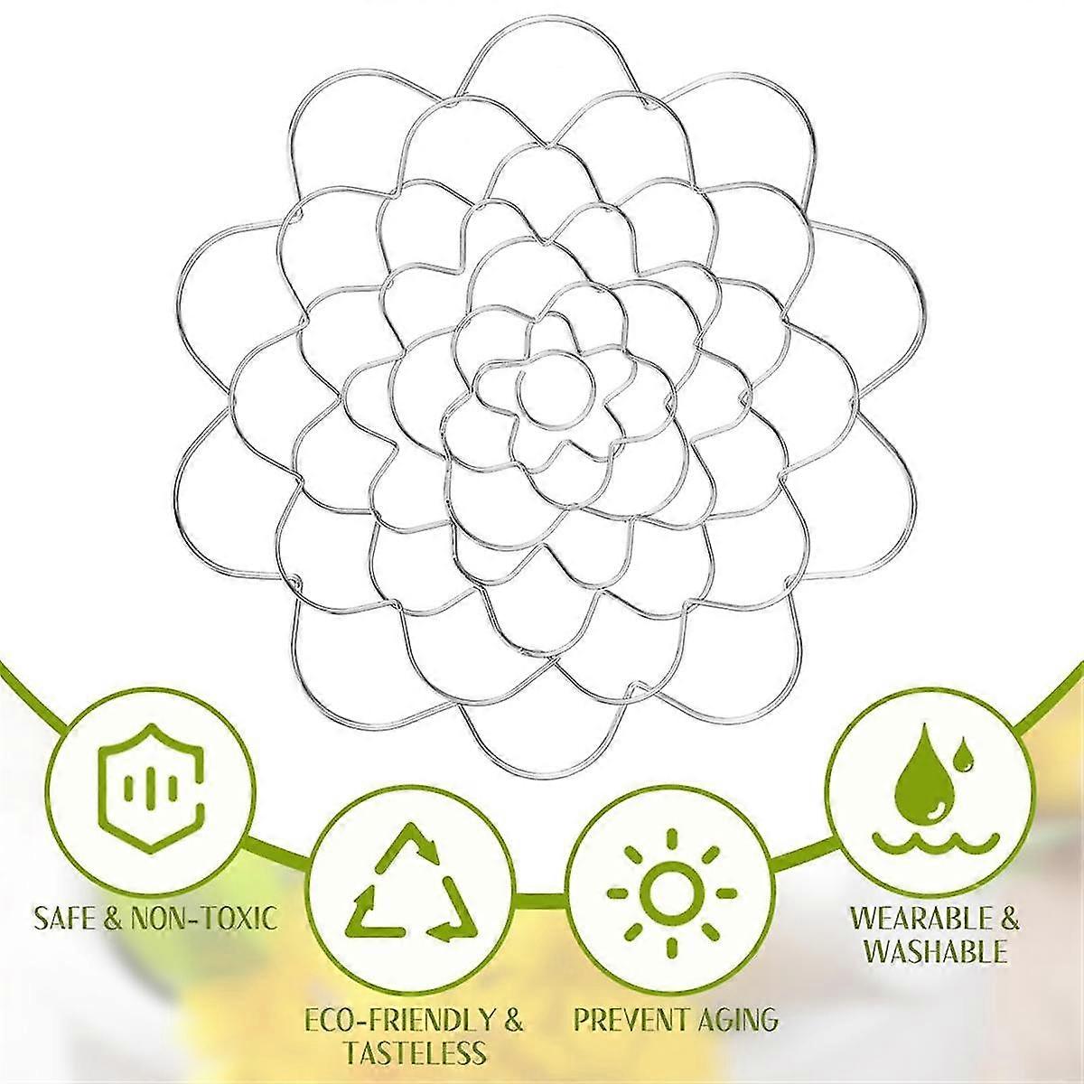 3 Pcs Flower Frog for Arrangement Metal Easy Arranger Flower Holders ...