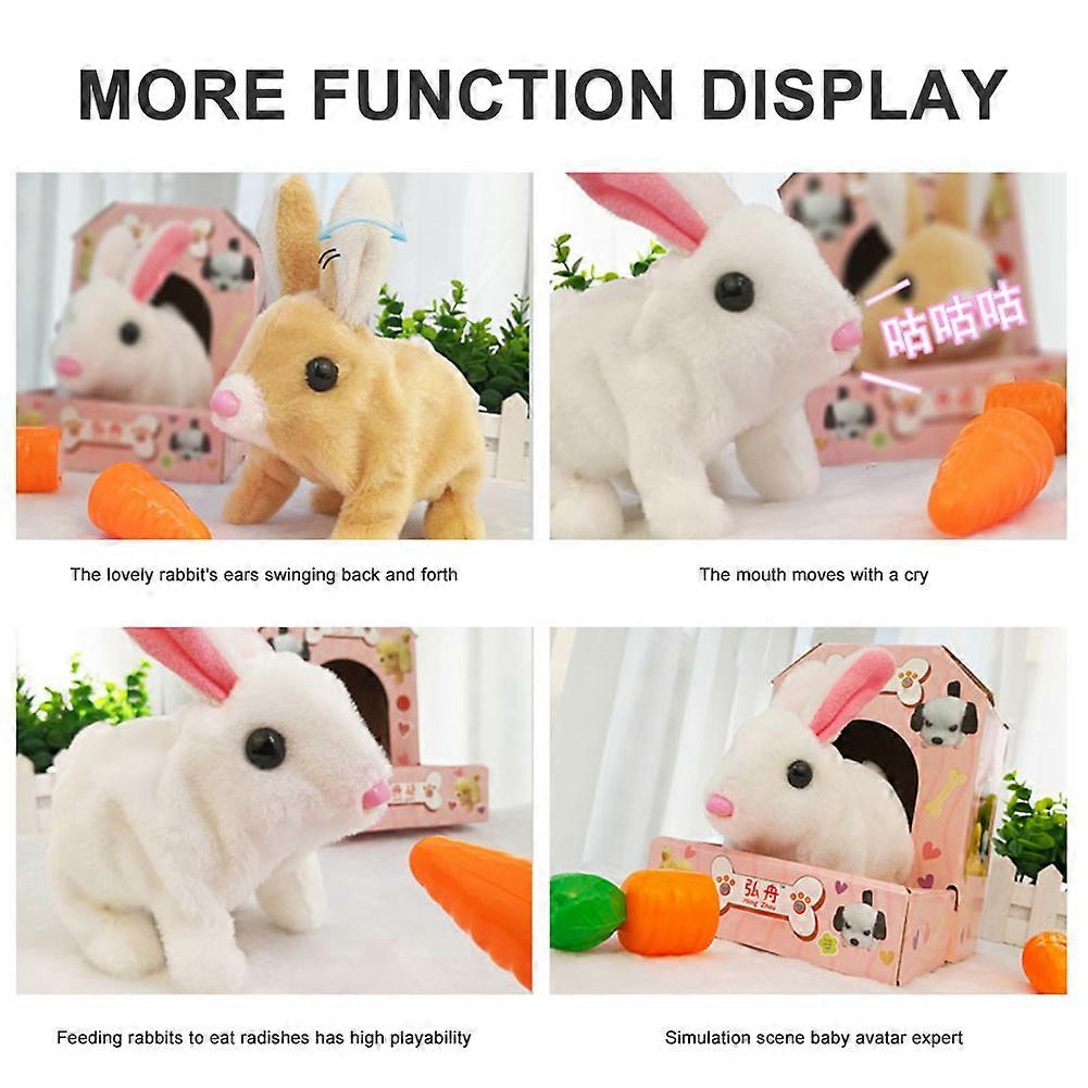 Educational Interactive Bunny Toys Bunnies Can Walk And Talk, Easter ...