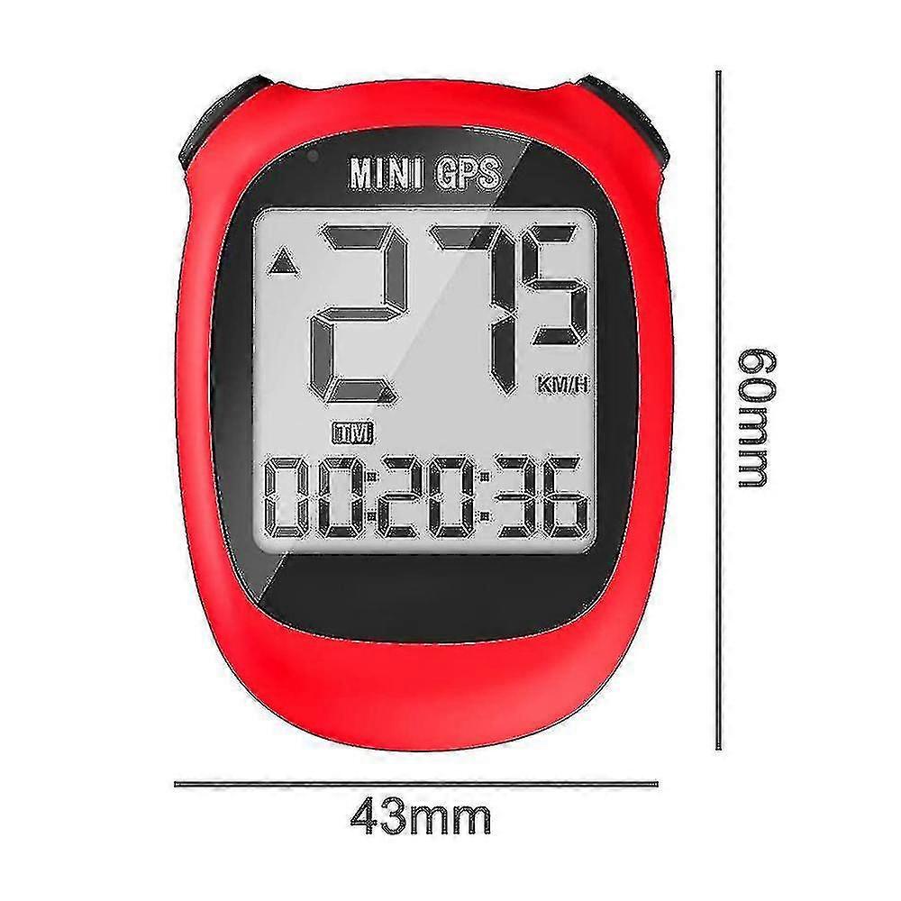 M3 Mini Gps Bike Computer, Wireless Waterproof Bike Speedometer ...