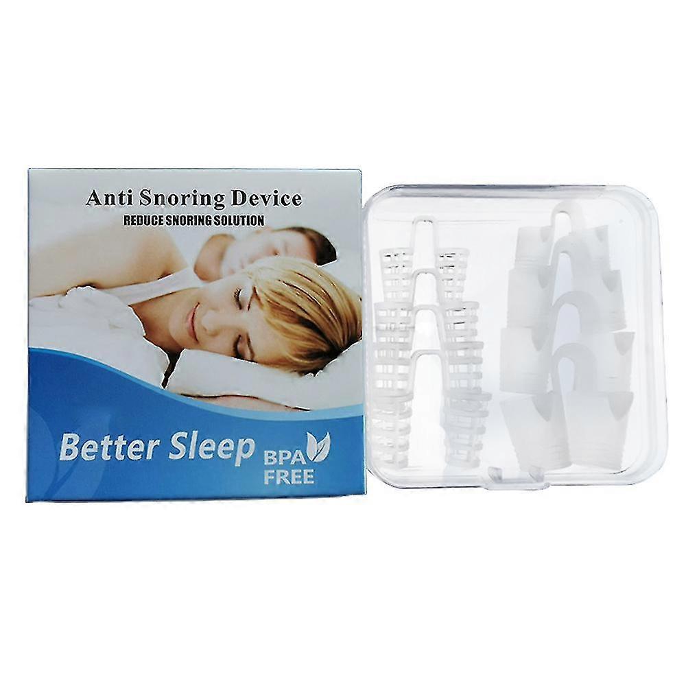 8pcs Silicone Nose Vents Clip Anti Snoring Clips Nasal Dilators ...