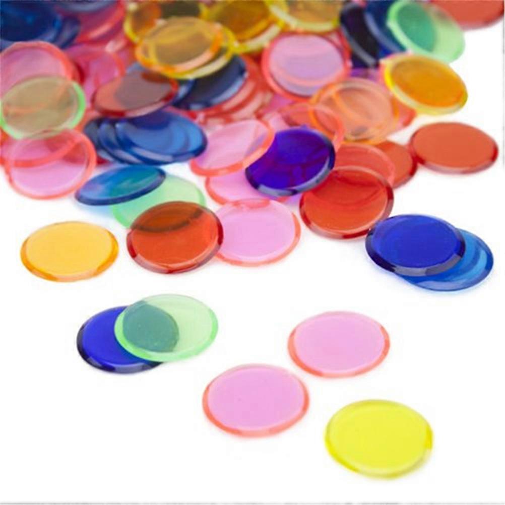 300pcs Plastic Tokens Pro Count Bingo Chips Markers for Bingo Game ...