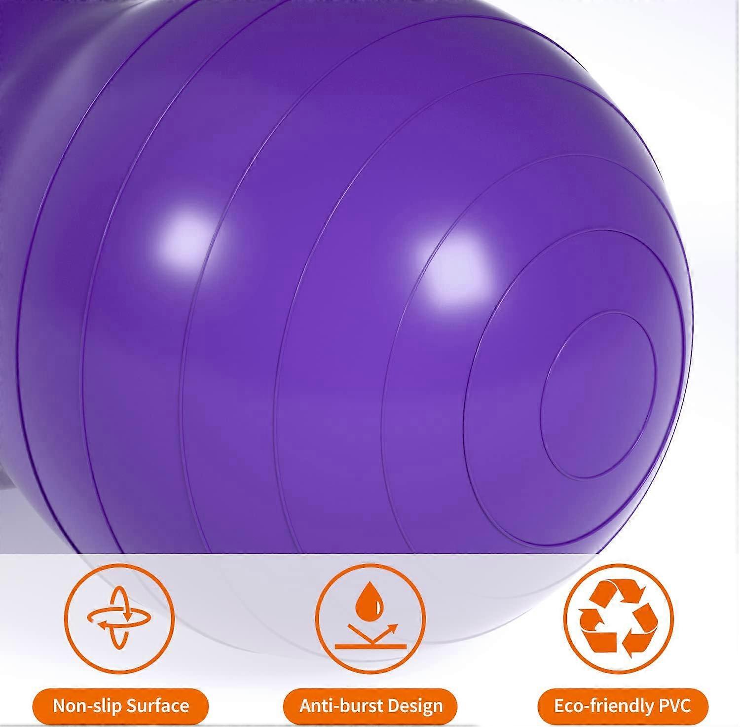 Peanut Ball for Kids Therapy, Anti-burst Exercise Ball, 90x45cm Yoga ...