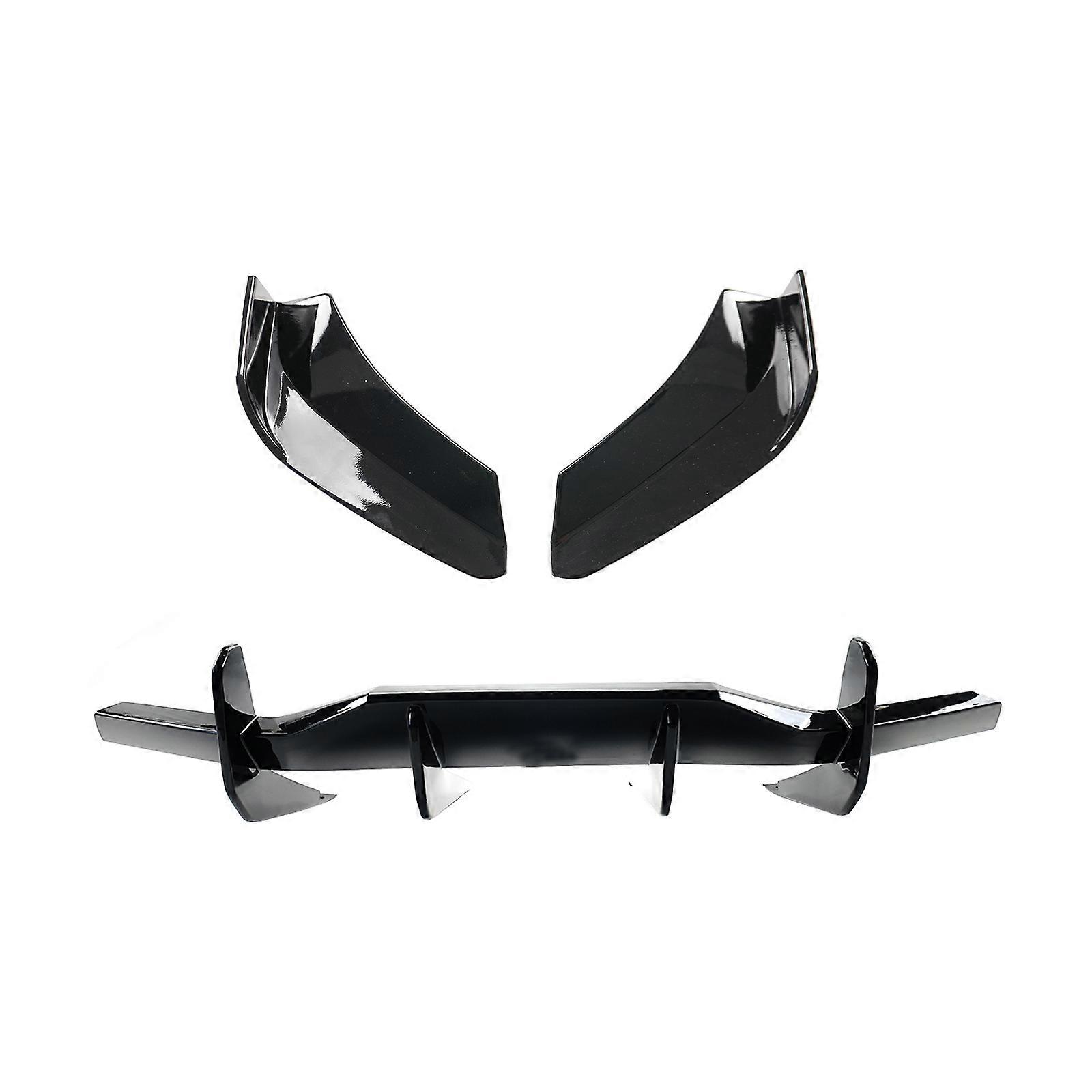 Rear Bumper Diffuser/Corner Extension For Chevrolet Corvette C8 Z51 STG ...