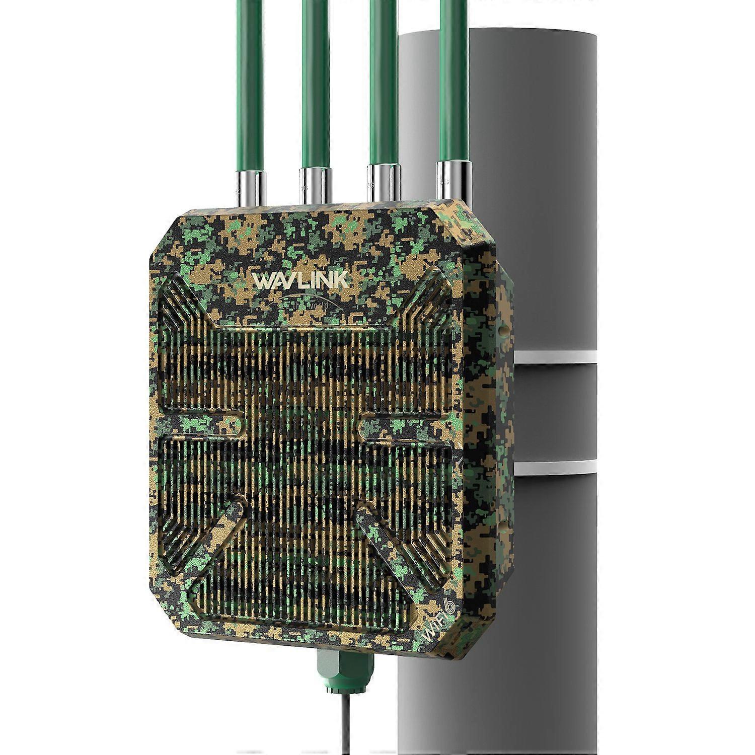 WAVLINK WN573HX3 Outdoor AX3000 Dual Band WiFi 6 Extender for Courtyard ...