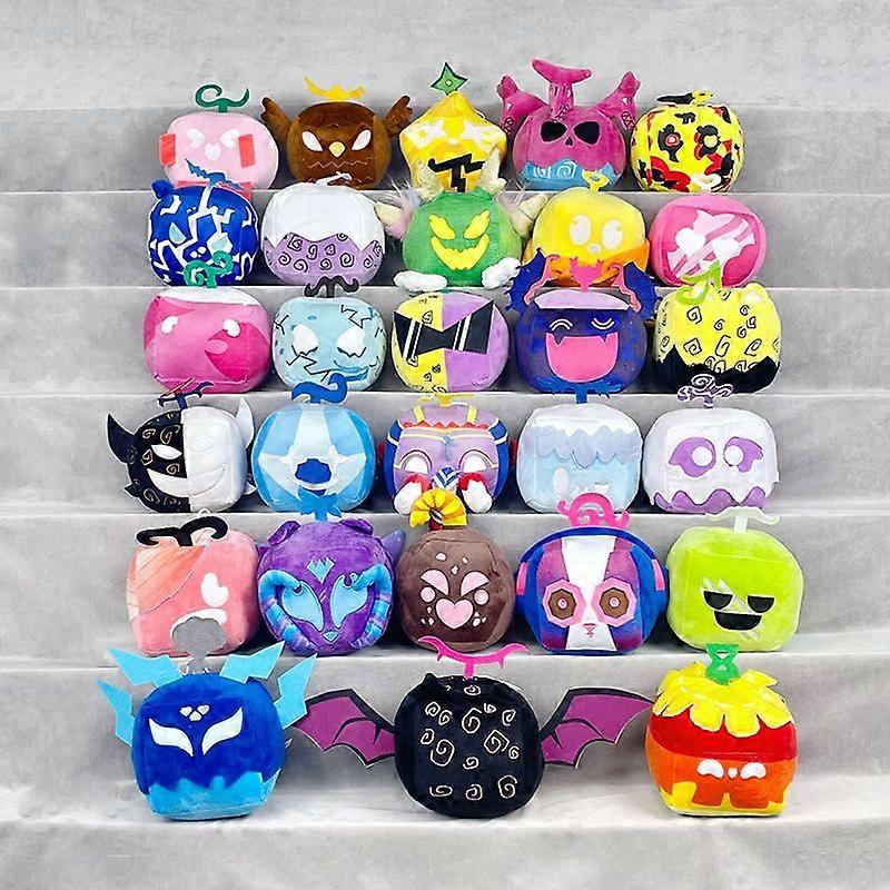 Blox Fruits Plush Toy Sprunki Plushies Stuffed Game Doll Kids Gifts _a ...