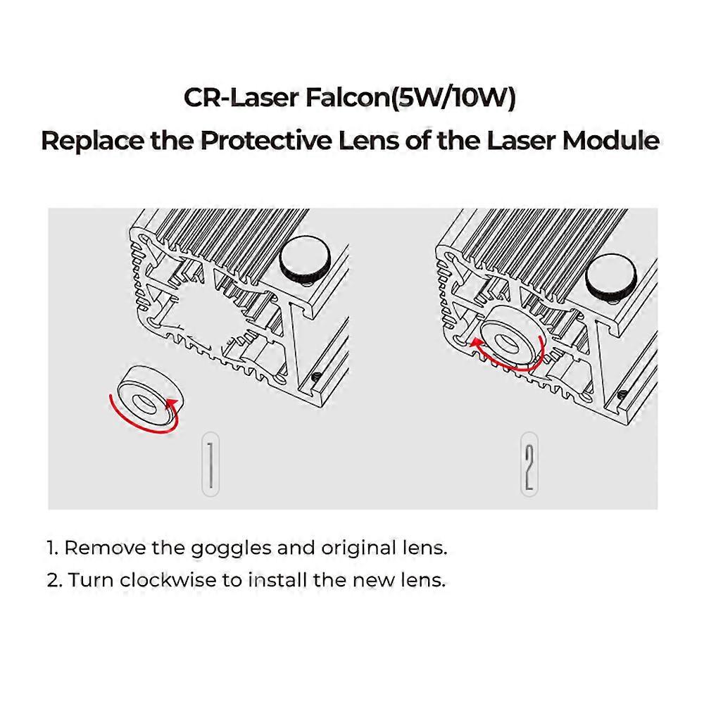 Creality CR-Laser Falcon Protective Lens Suitable for Creality Falcon ...