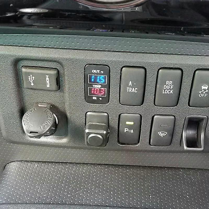 Dual Temperature Display Inside and Outside the Car Dual Temperature ...
