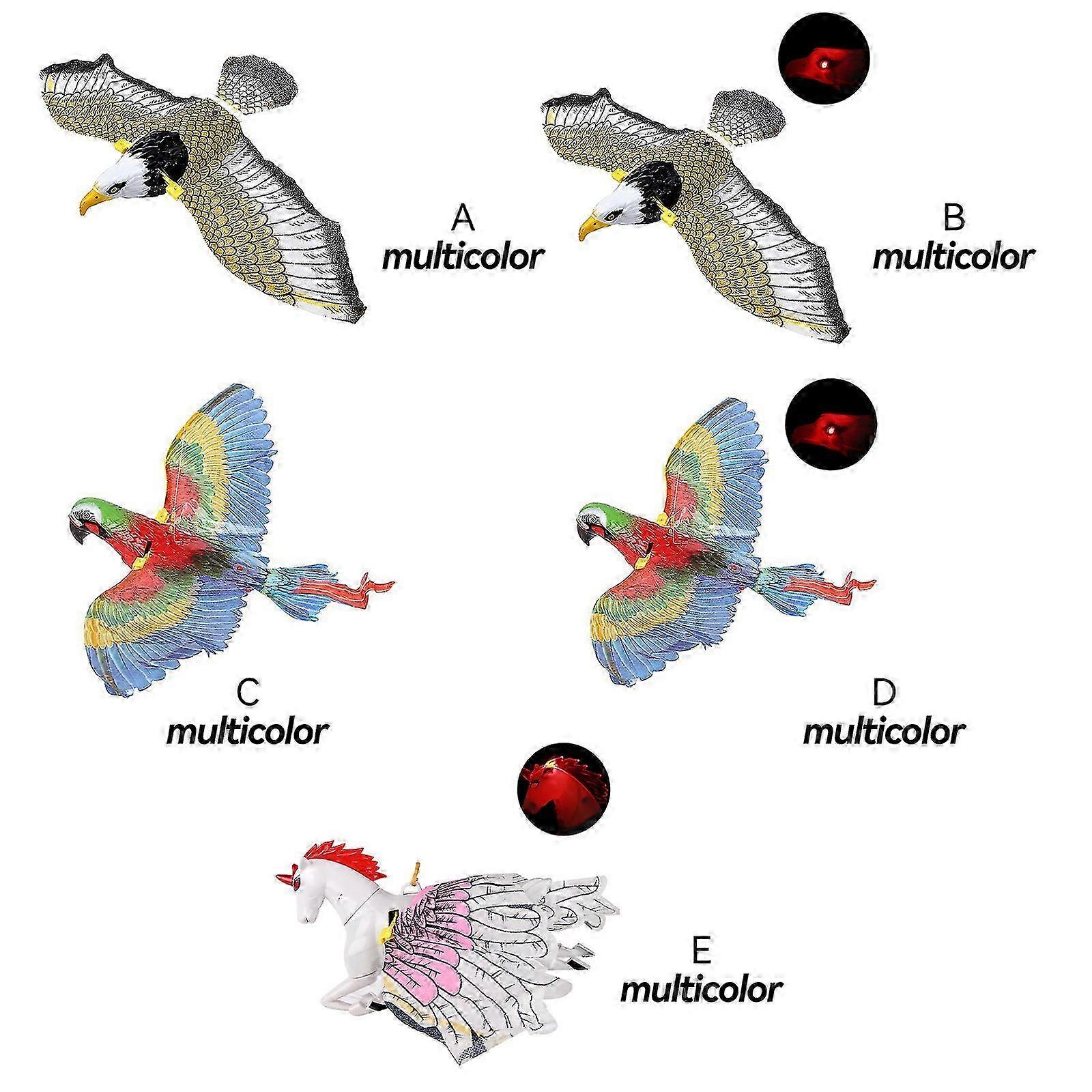 2026 Interactive Eagle Cat Toy, Battery-Free, Silent Flying Bird, Fun ...