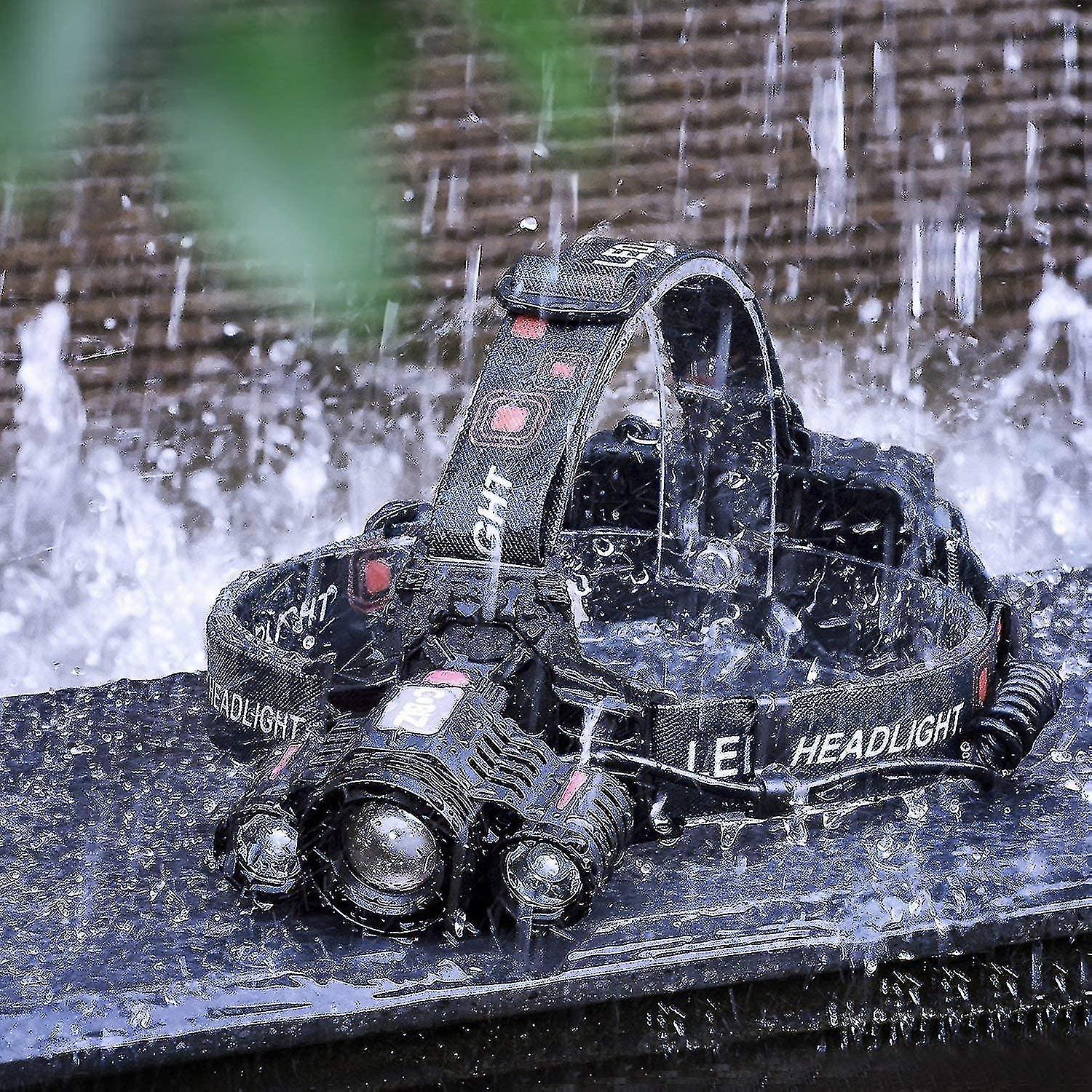 Rechargeable Led Headlamp, 10000 Lumen Powerful Torch Light 4 Modes 3 ...