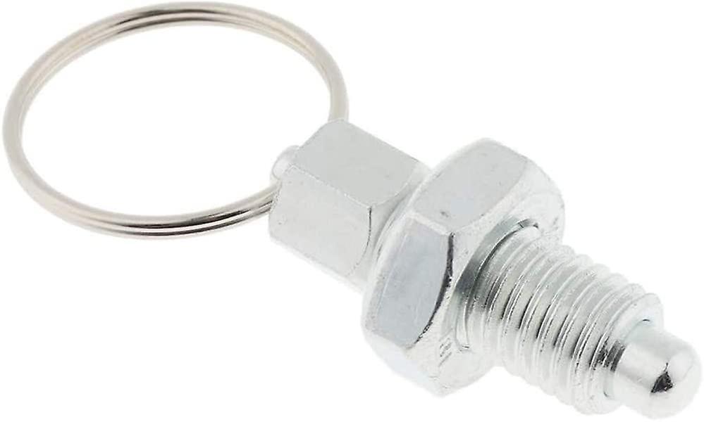 Set of 5 stainless steel indexing plungers with M8 pull ring | Fruugo UK