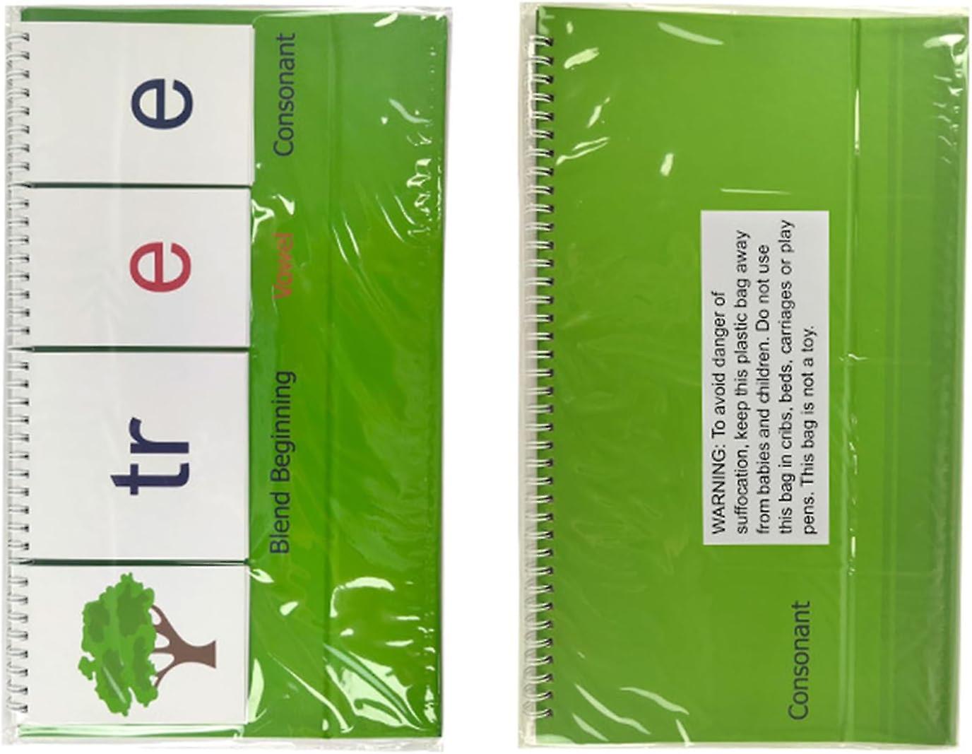 CVC Word Flip Chart - Educational Learning Tool for Consonant Vowel ...