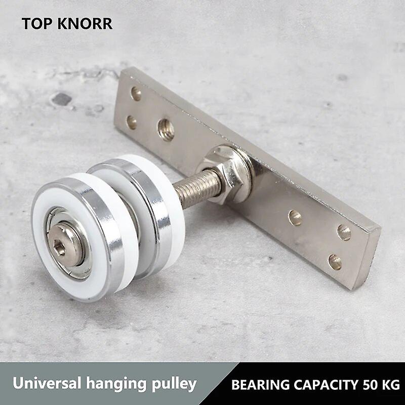 Universal Hanging Wheel Folding Door Hanging Wheel Hanging Rail Track ...