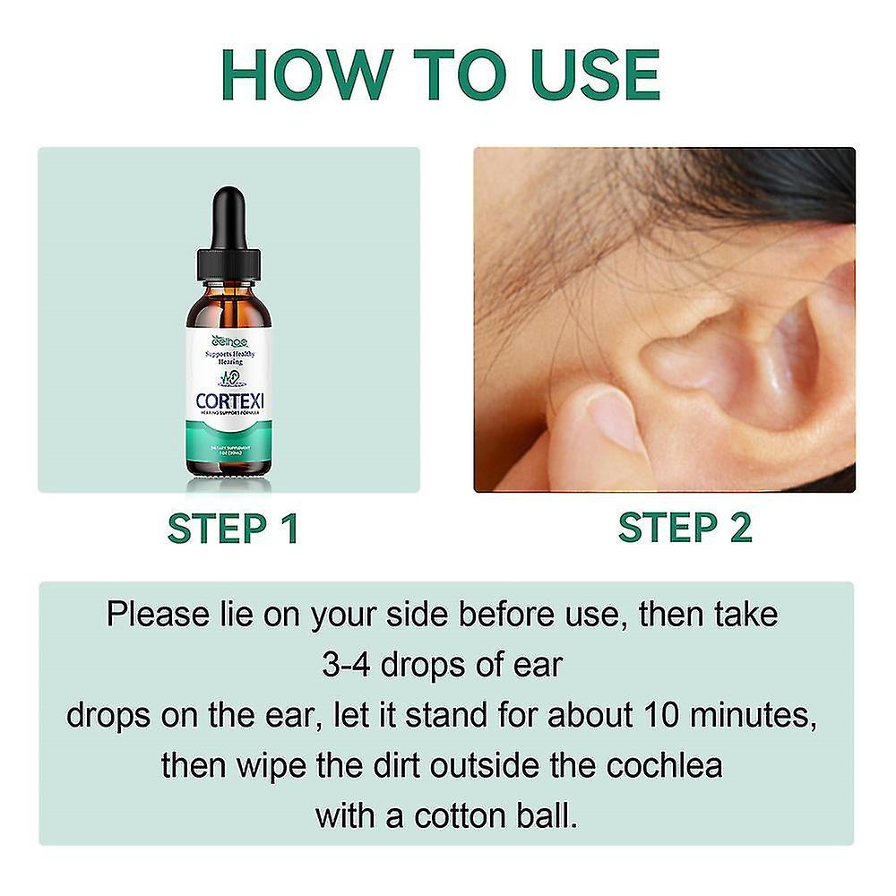 Tinnitus Ear Drops Ear Ringing Gentle Relieving Health Discharge Care ...