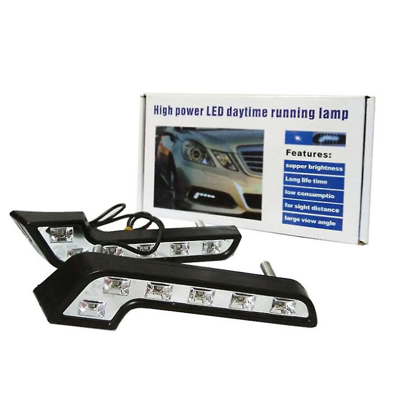 Car led daytime running lights L-shaped daytime running lights 7-shaped ...