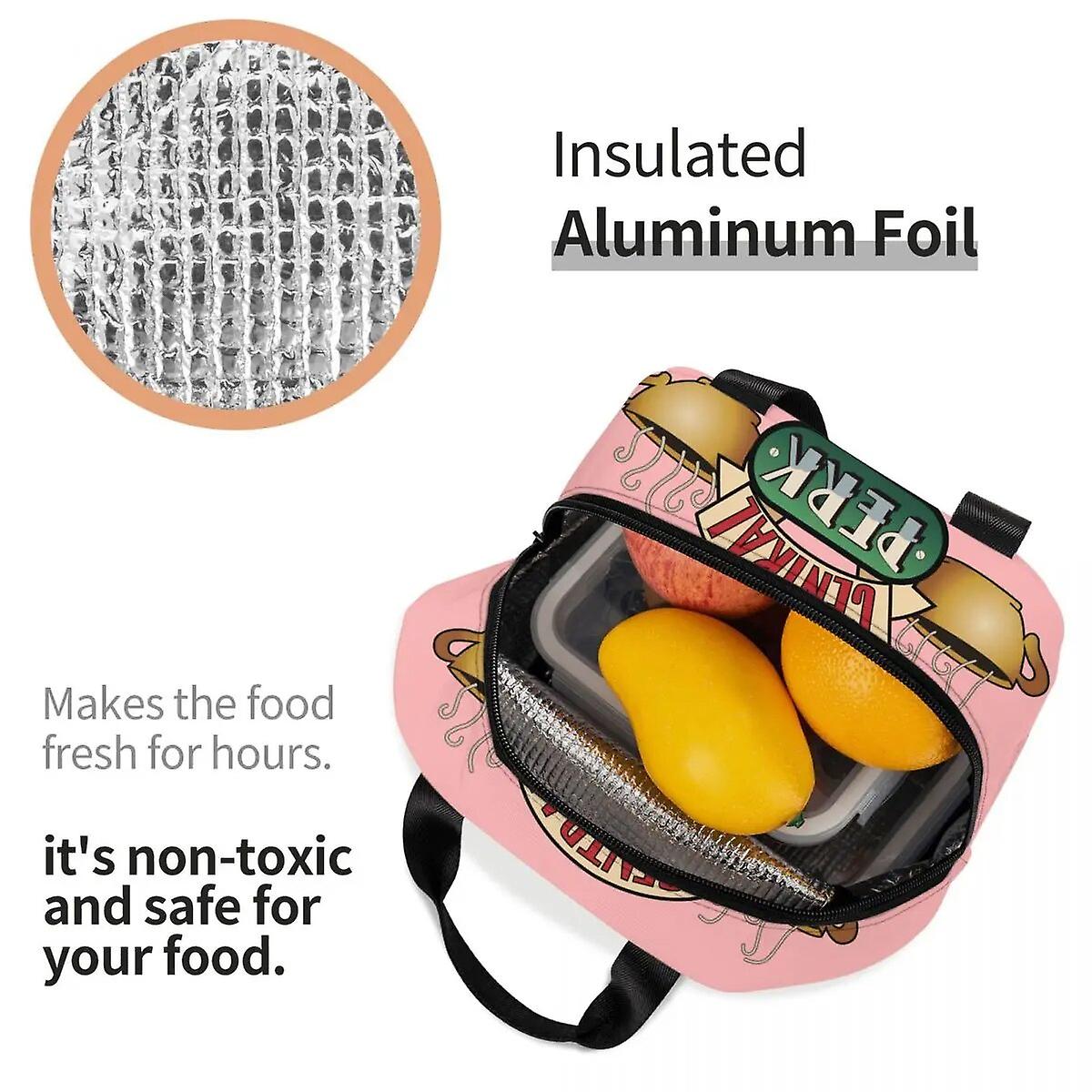 Classic Tv Show Central Perk Friends Lunch Bag Cooler Insulated Lunch ...