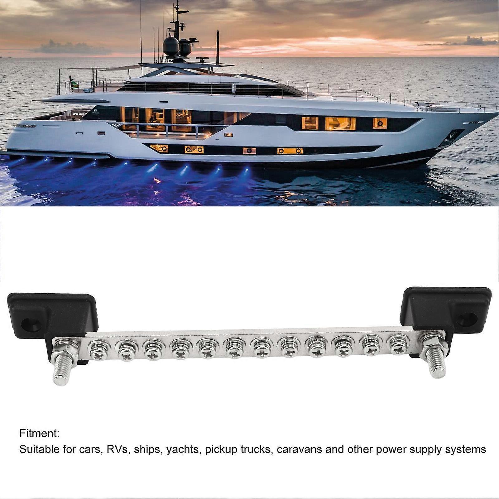 Terminal Bus Bar Power Distribution Terminal Block Wire Screw ...